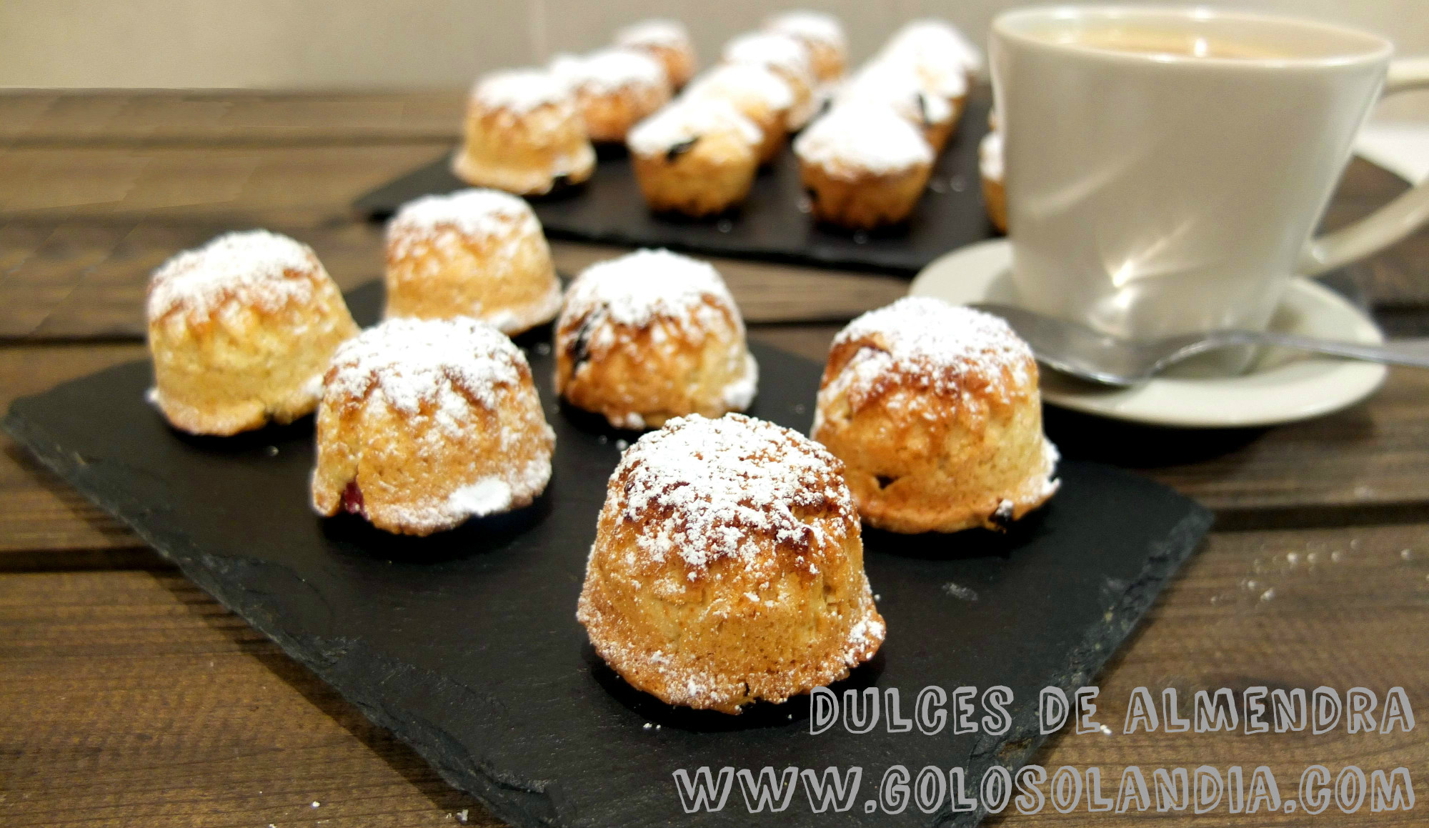 Dulces de almendra | Golosolandia: Recetas y vídeos de postres y tartas.