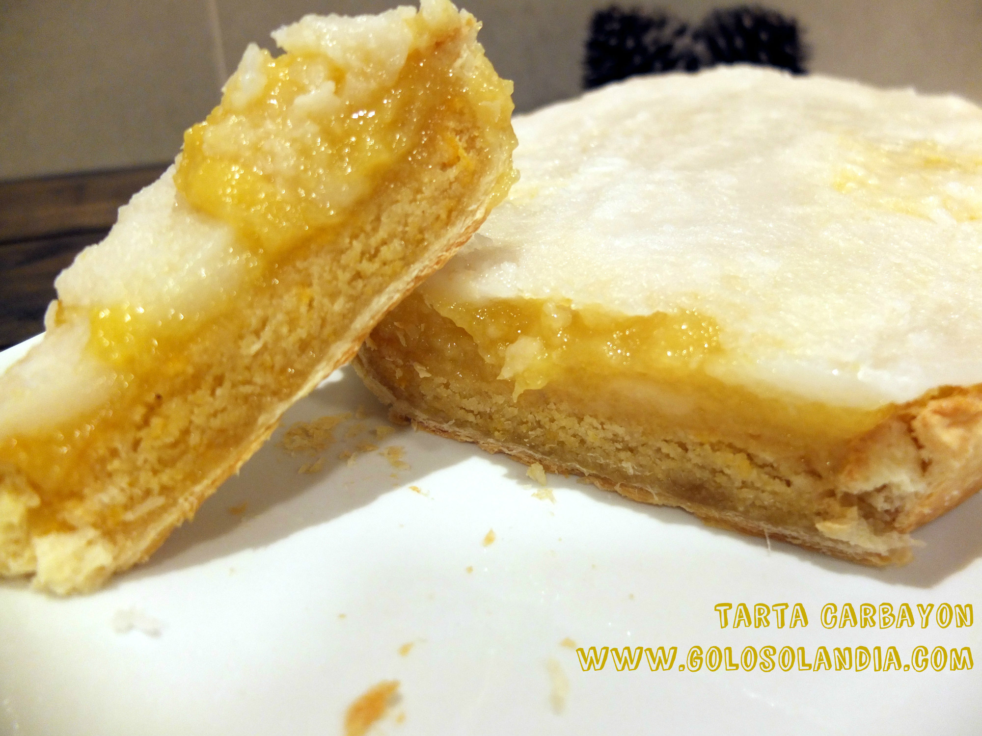 Tarta Carbayón | Golosolandia: Recetas y vídeos de postres y tartas.