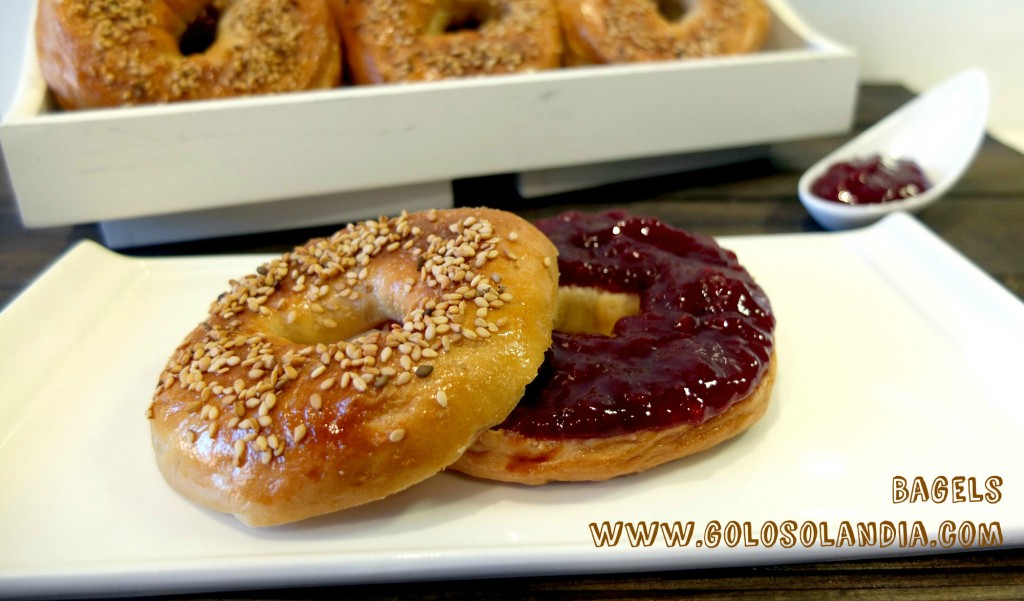 Bagels | Golosolandia: Recetas y vídeos de postres y tartas.