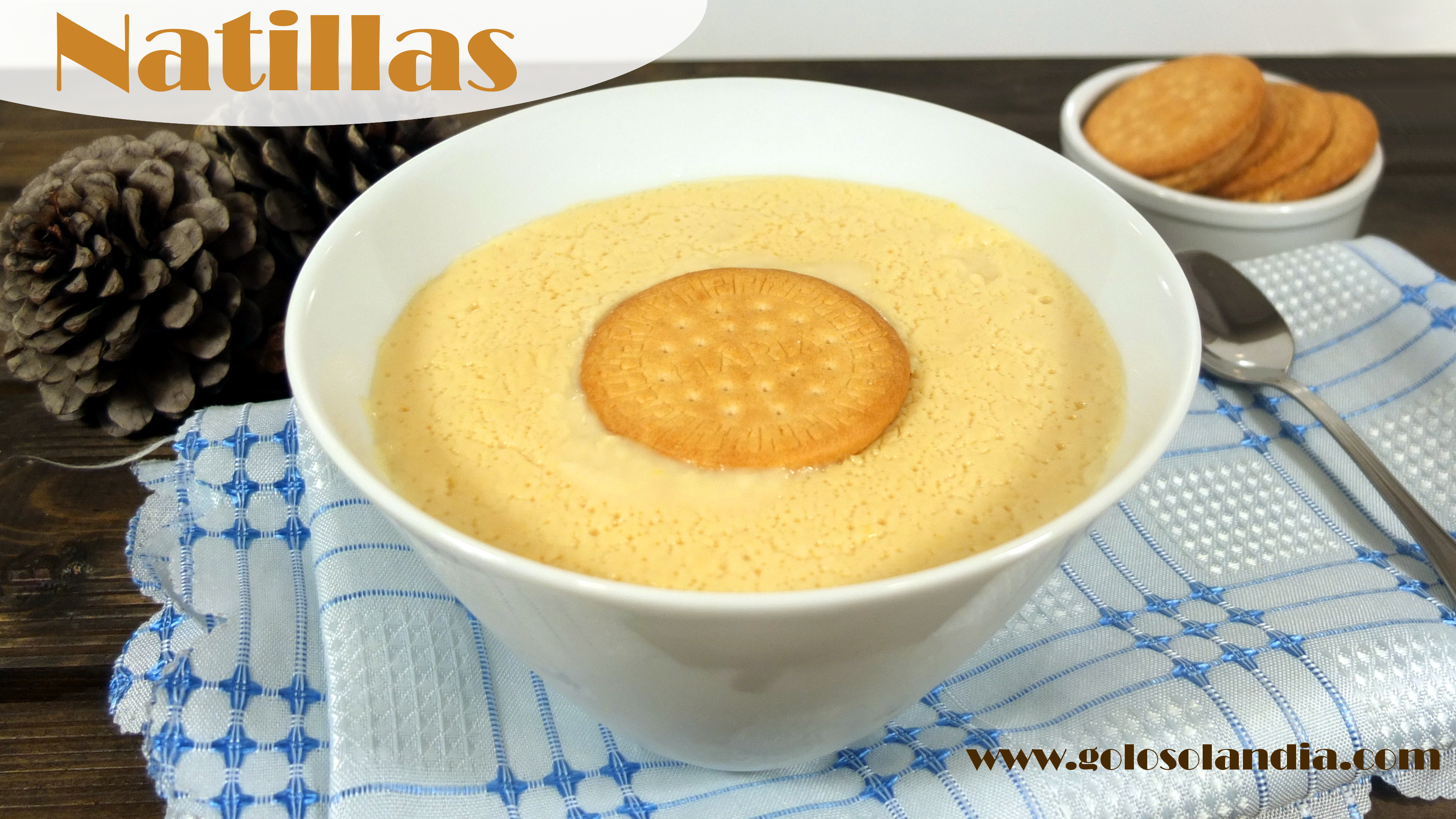 Natillas, como hacer en casa este delicioso postre. Receta y vídeo.