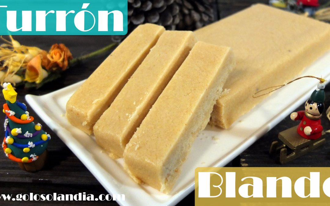 Turrón blando o de jijona fácil | Golosolandia: Recetas y vídeos de ...