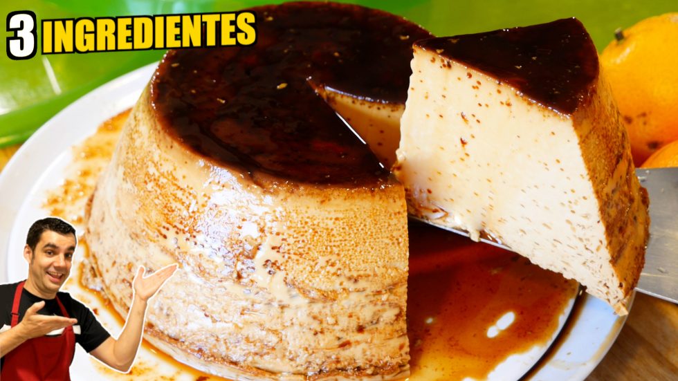 Postre 3 ingredientes | Golosolandia: Recetas y vídeos de postres y tartas.